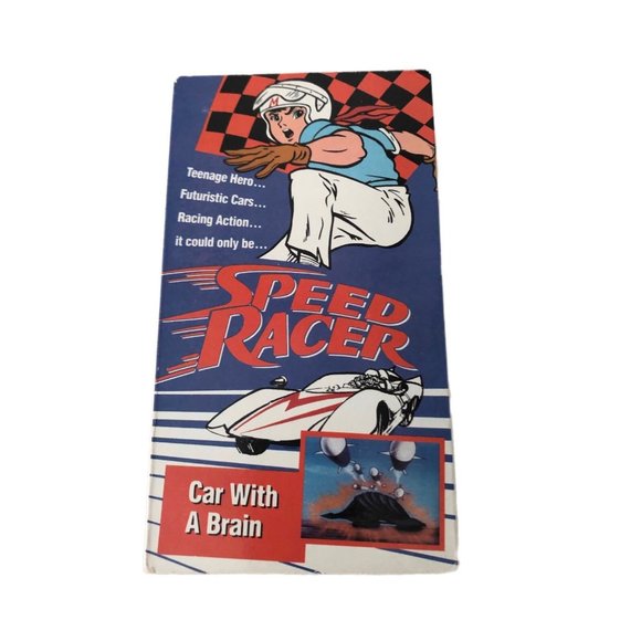 No brand / Not sure | Media | Speed Racer Car With A Brain Vhs 991 Vidamerica | Poshmark